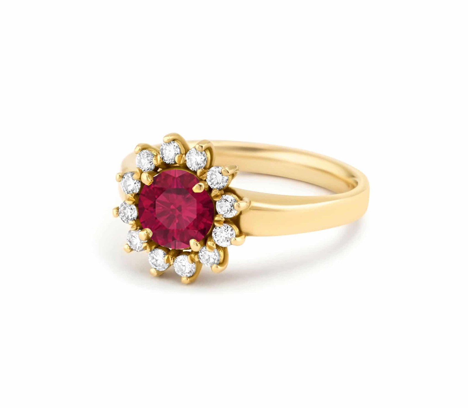 Adi engagement ring - ruby ruby - KIKI JANINE